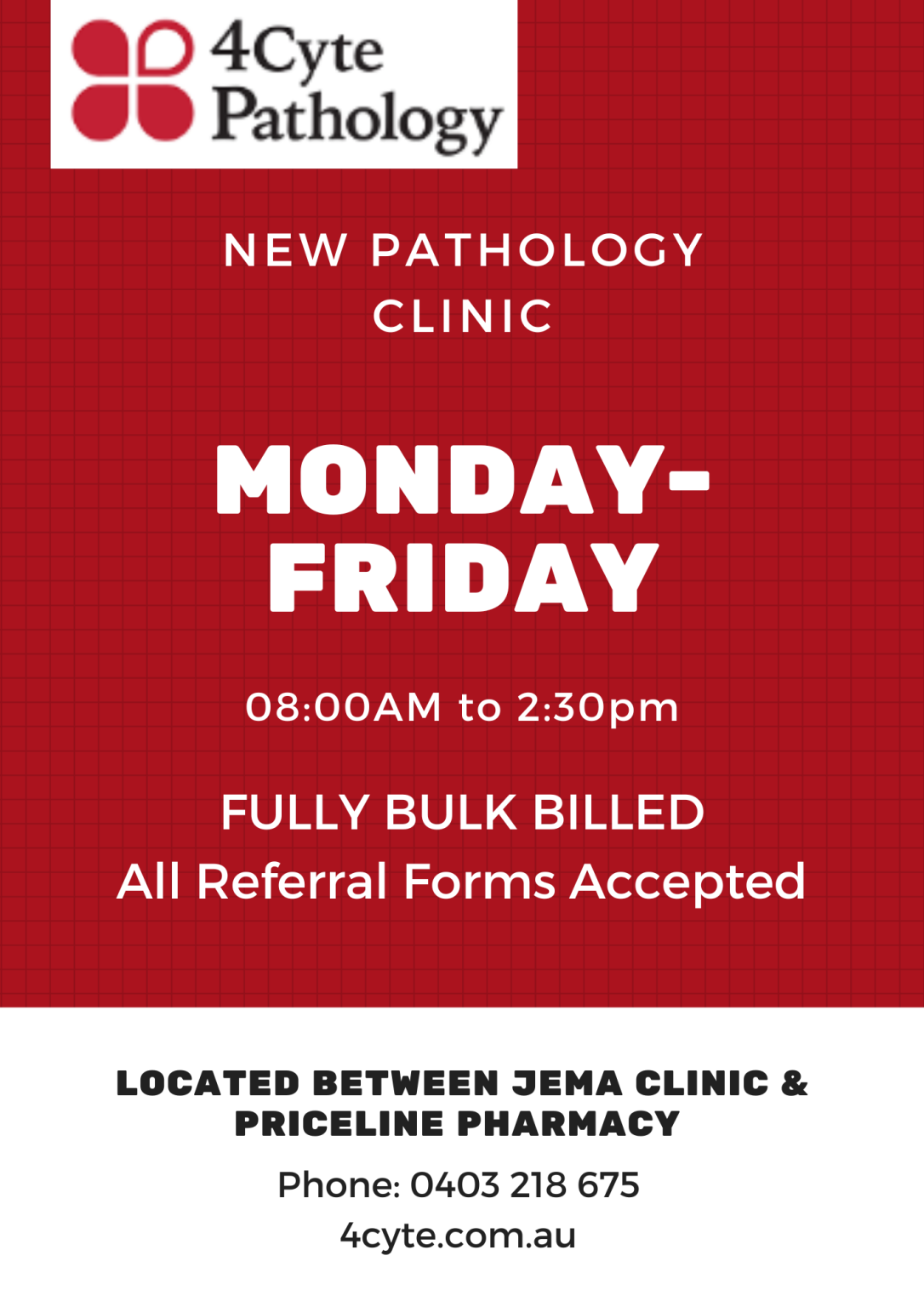 4Cyte Pathology Clinic - Station Square Shopping Centre